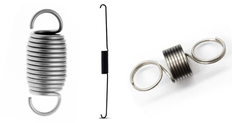 Extension spring end types | Quality spring manufacturers