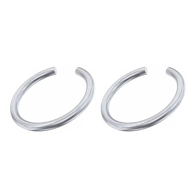 Quality custom round wire snap rings for shafts manufacturer