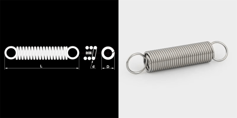 Quality custom Stainless steel extension spring manufacturer