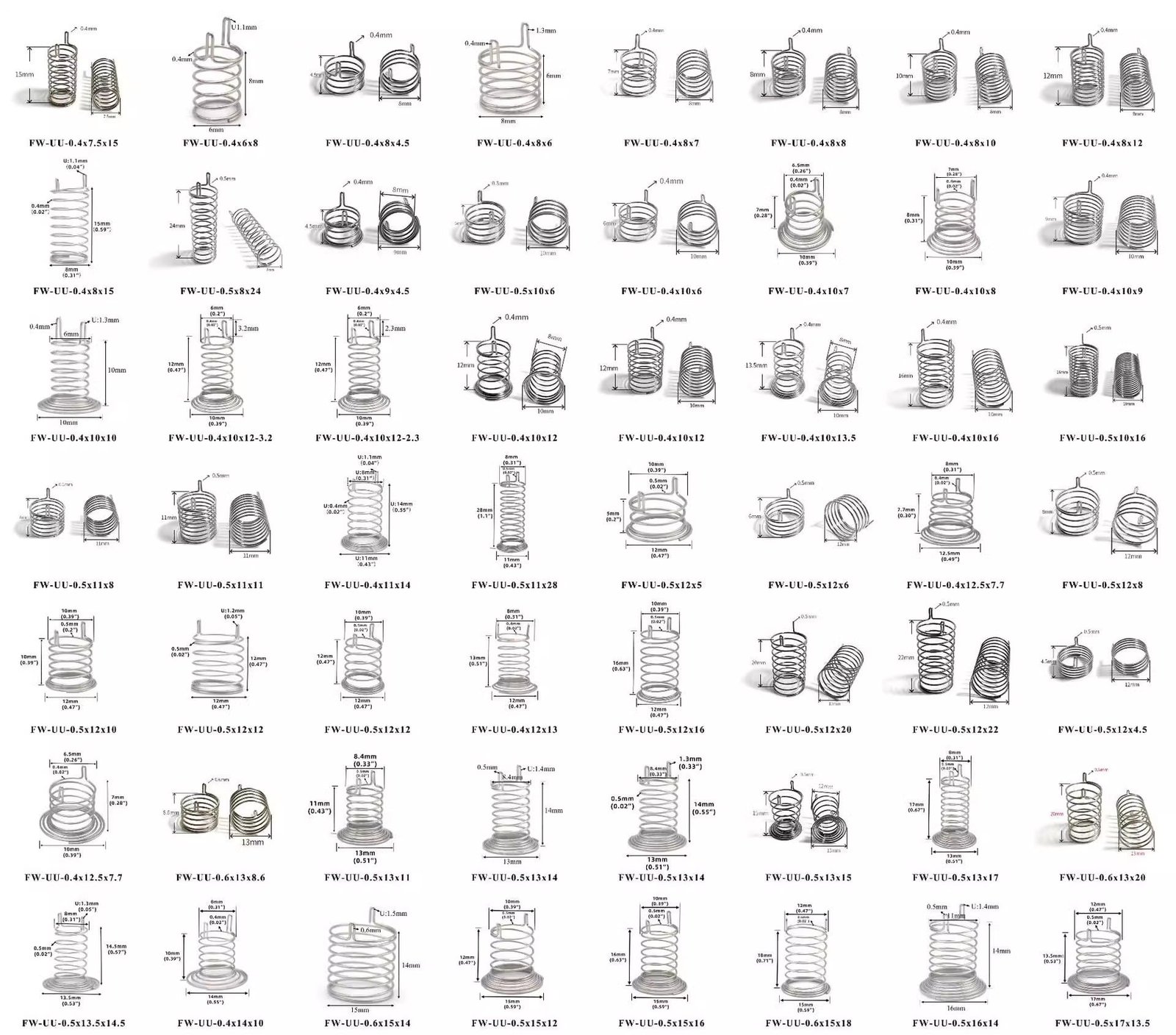 Touch sensor switch spring | Quality custom spring manufacturers