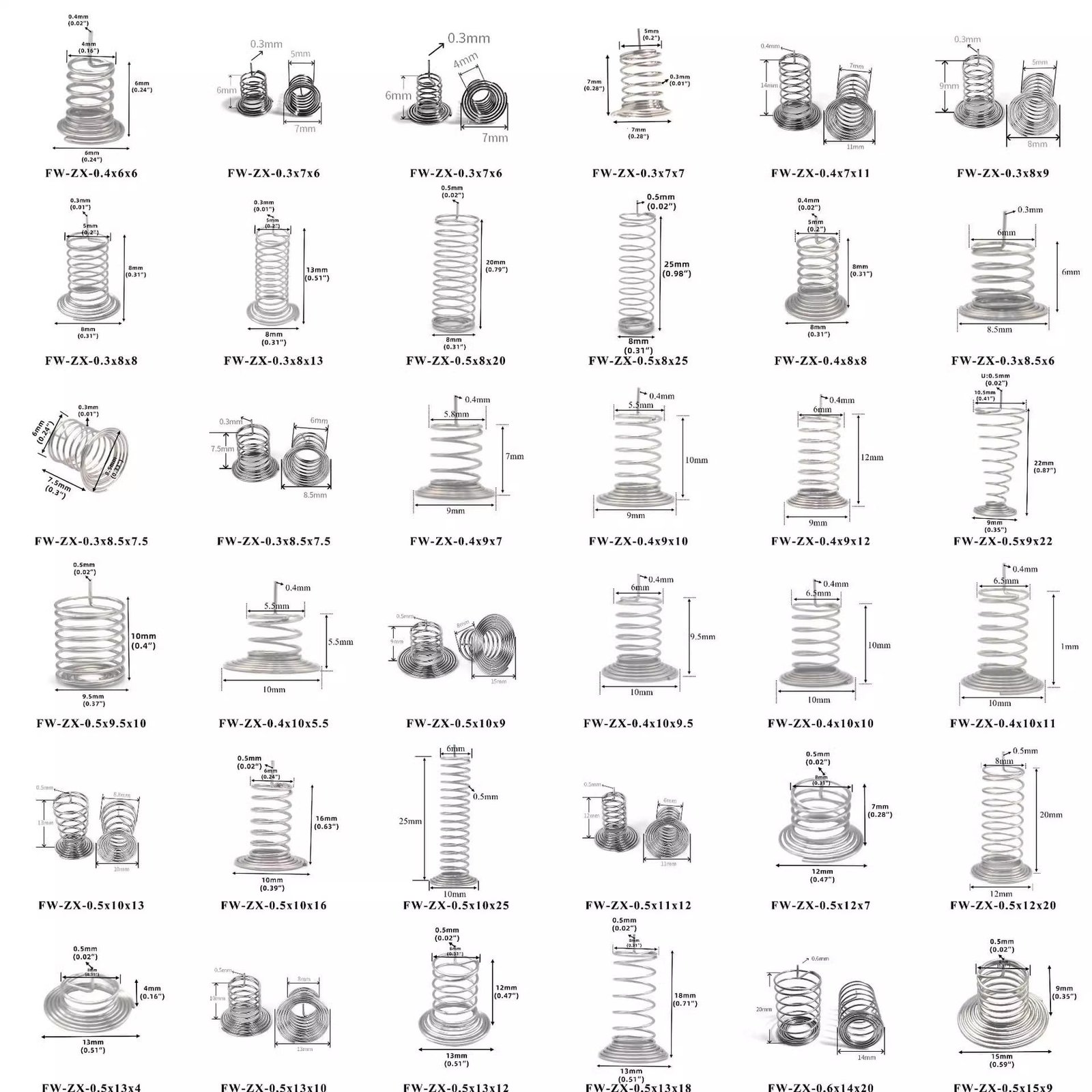 Touch sensor switch spring | Quality custom spring manufacturers